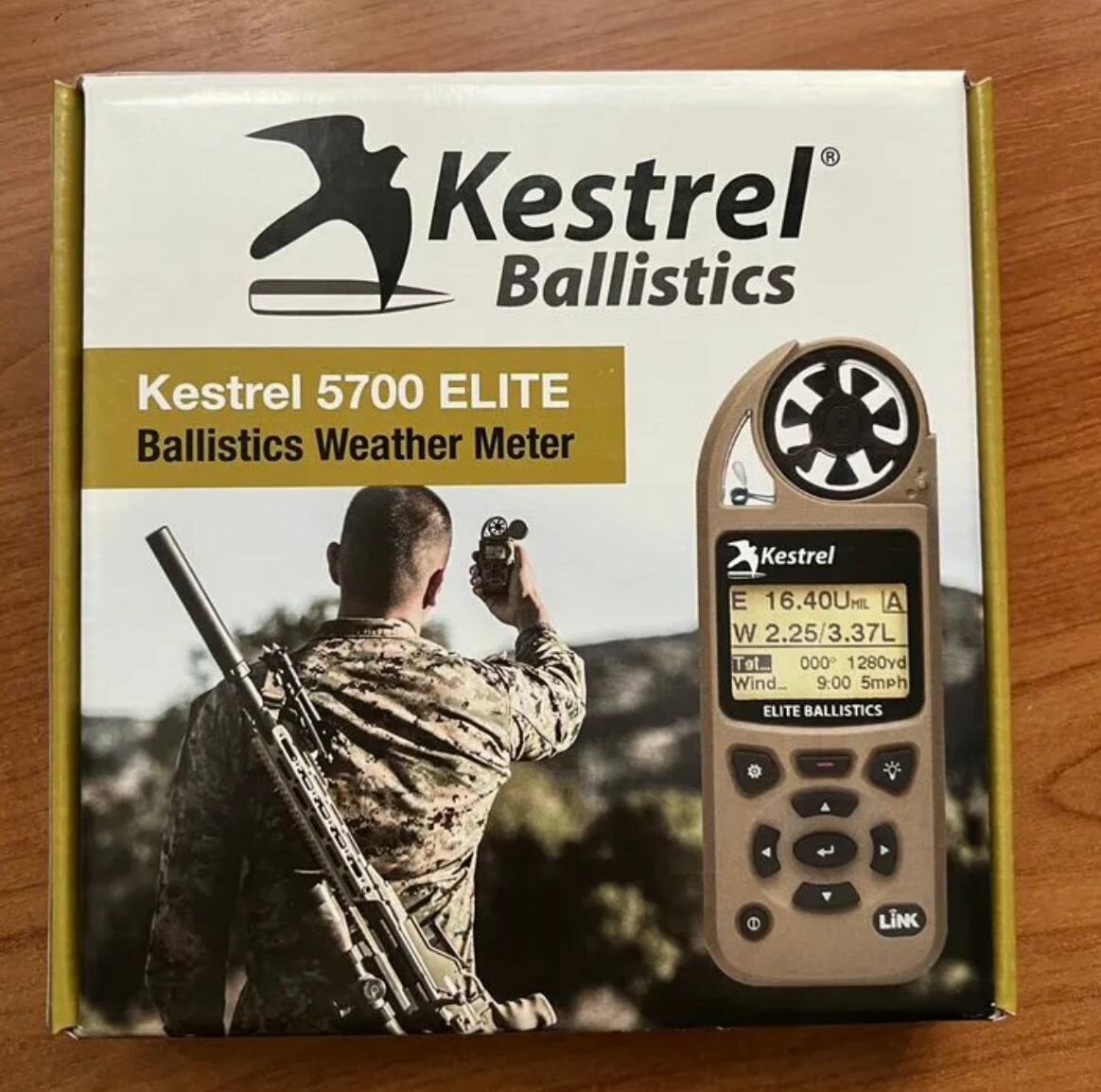 Метеостанция KESTREL 5700 Elite LiNK Applied Ballistics 0857ALTAN