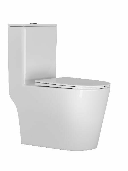 Triton-Pro MONO TORNADO TR-MO-0806 унитаз напольный моноблок, сиденье дюропласт, микролифт, Triton