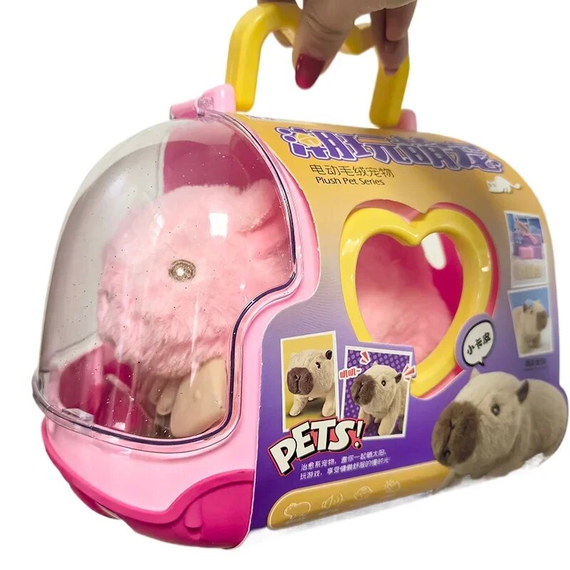 Кукла-капибара Plush Pet Series, Pink