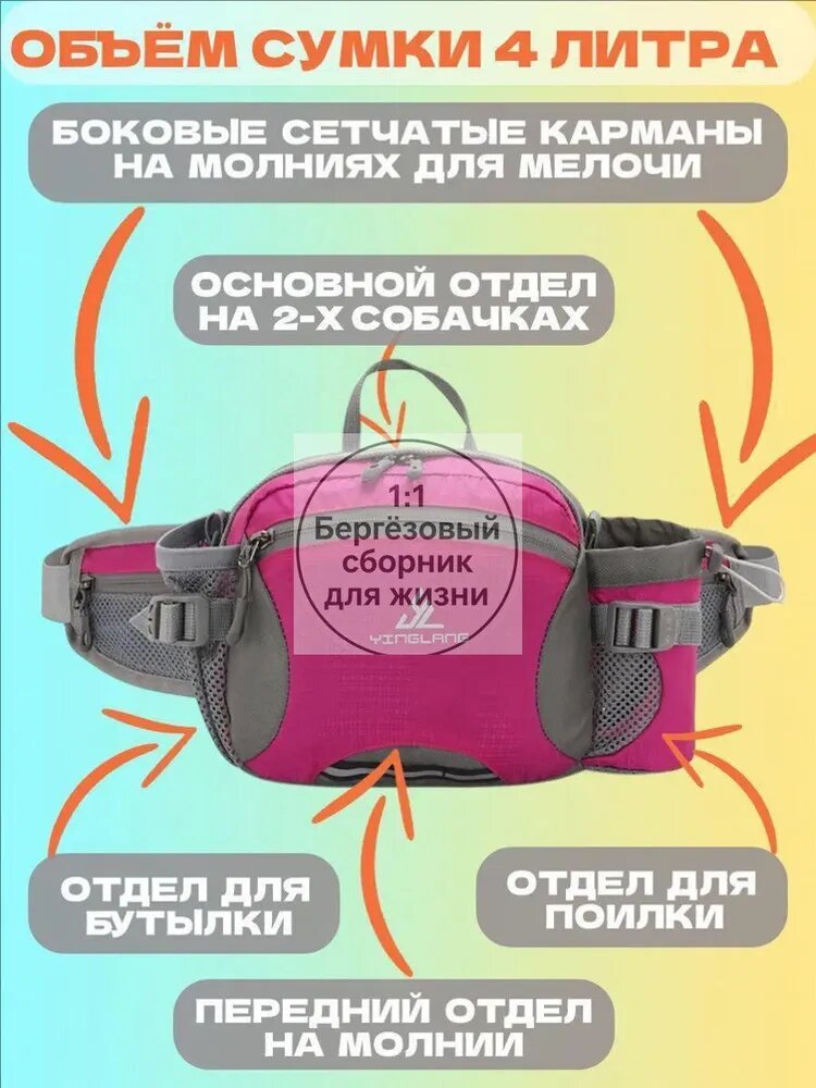 Сумка для лакомств и прогулок с собакой1