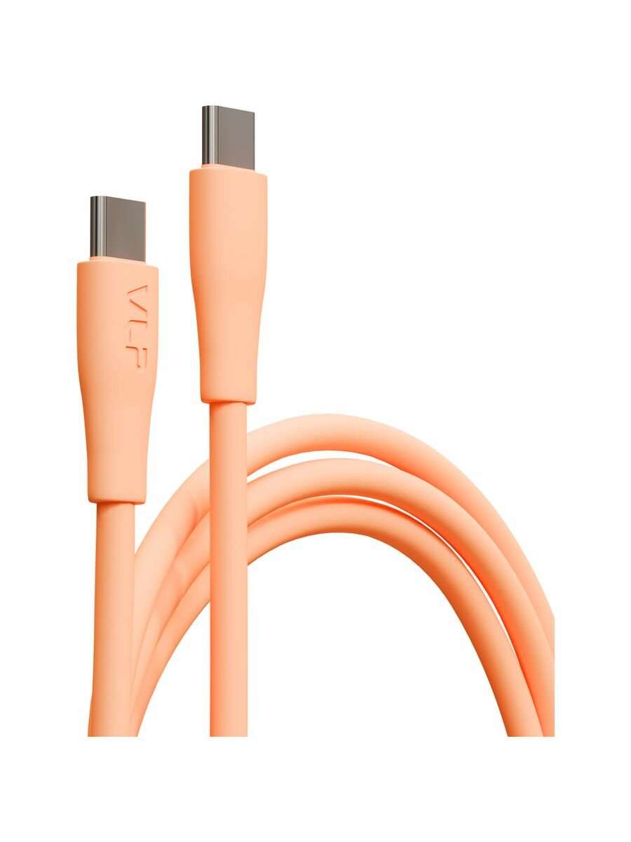 Кабель VLP Color Line, USB-C, быстрая зарядка Power Delivery, 1м