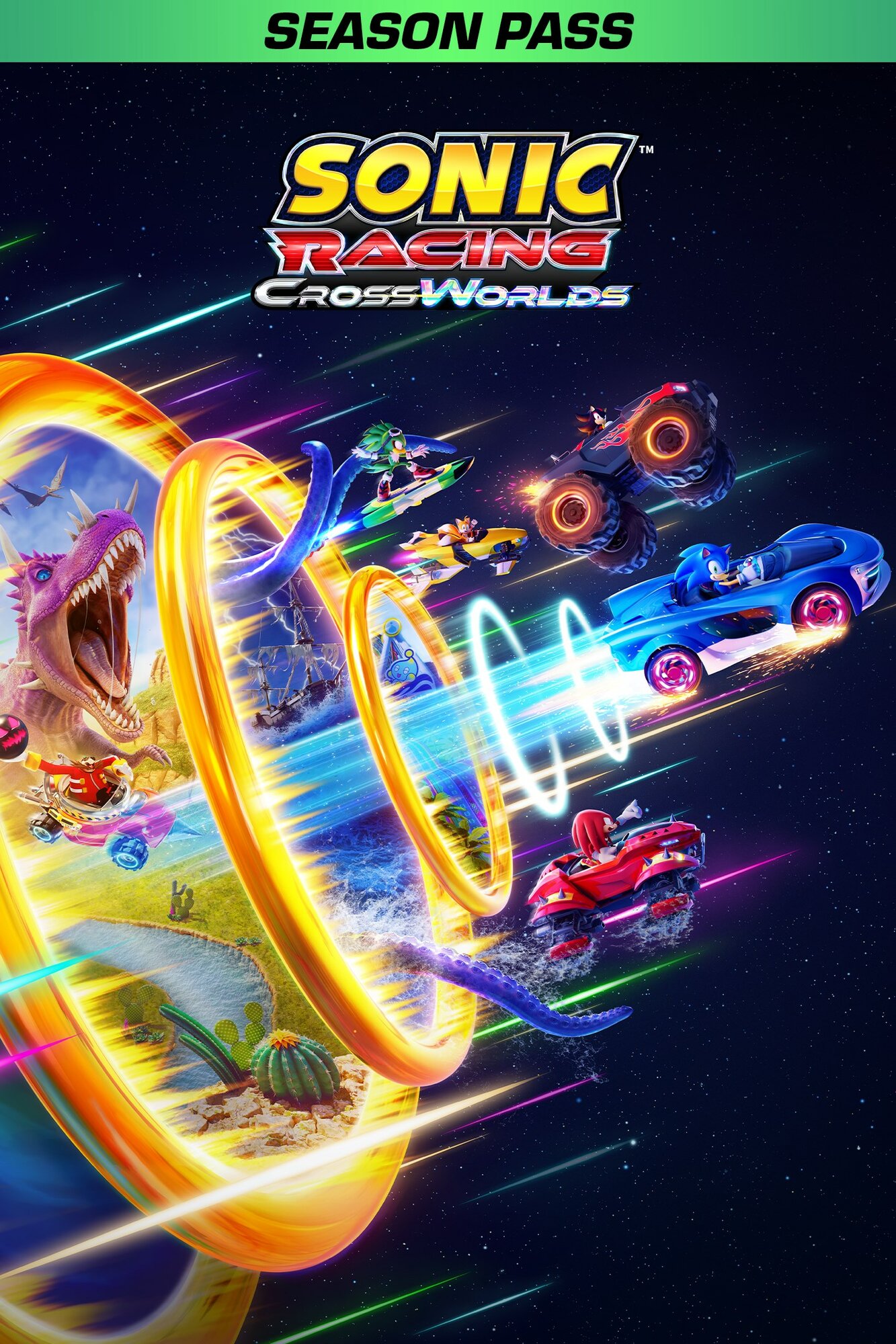 Sonic Racing: CrossWorlds Season Pass — ключ активации Xbox / Microsoft Store · Xbox One, Xbox Series X|S · цифровой ключ · любой регион