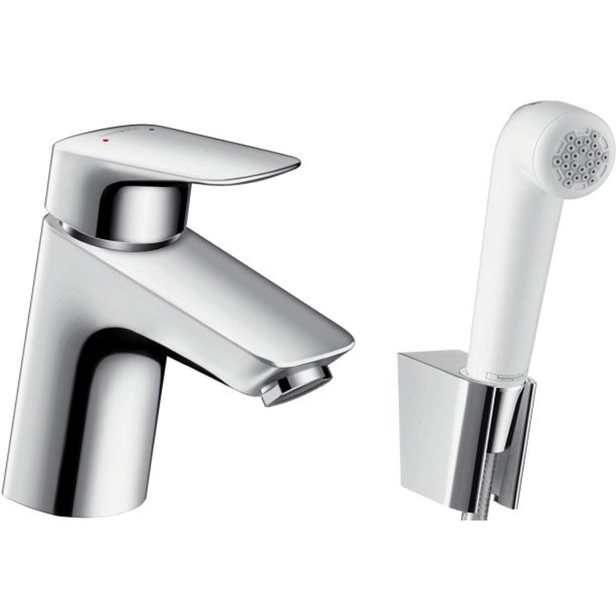 Смеситель для раковин, для душа, для биде Hansgrohe (Хансгрое) Logis хром (71290000)