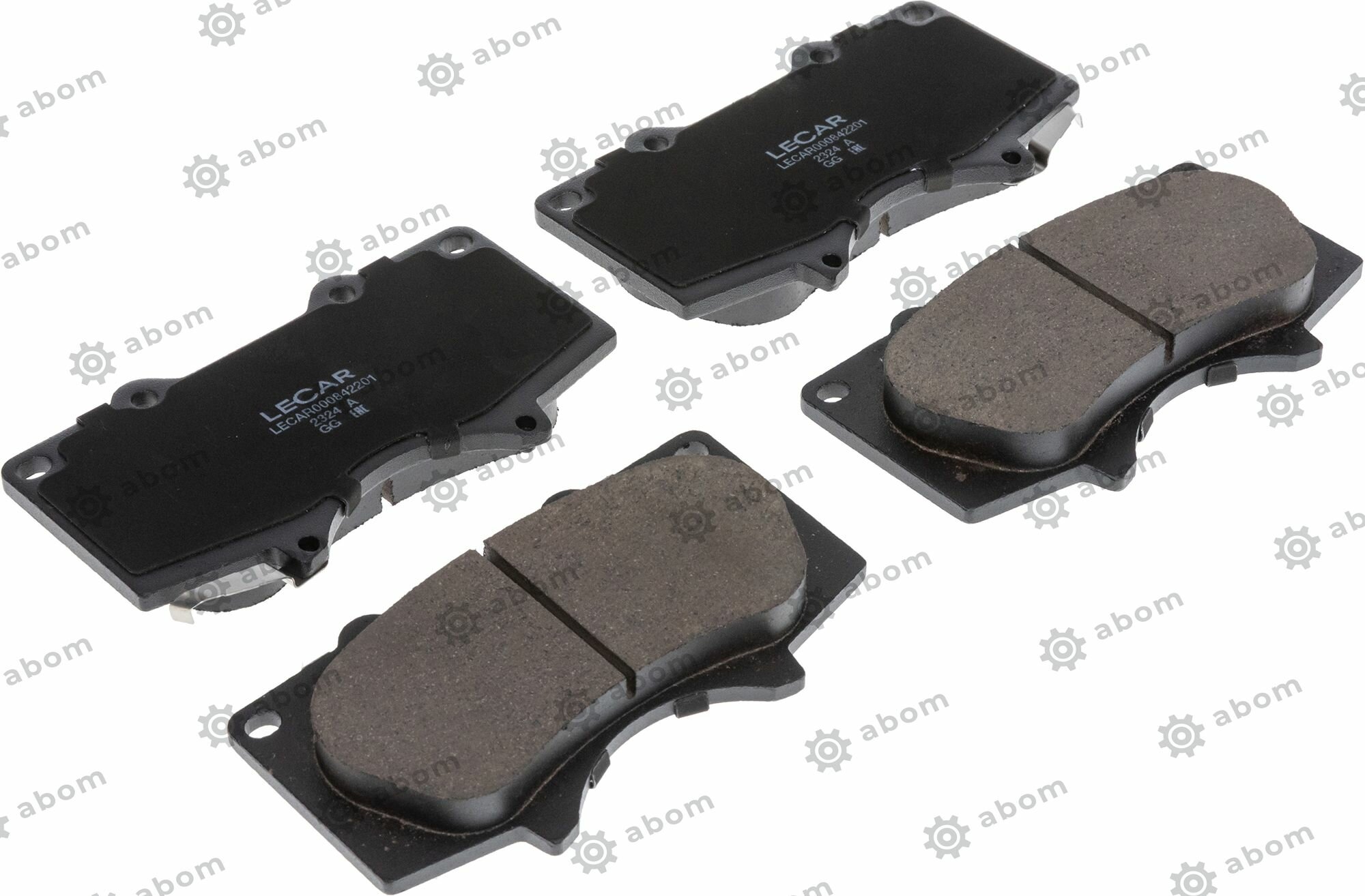 Тормозные колодки дисковые Передние сист. Sumitomo Toyota Land Cruiser Prado 02- LECAR LECAR000842201