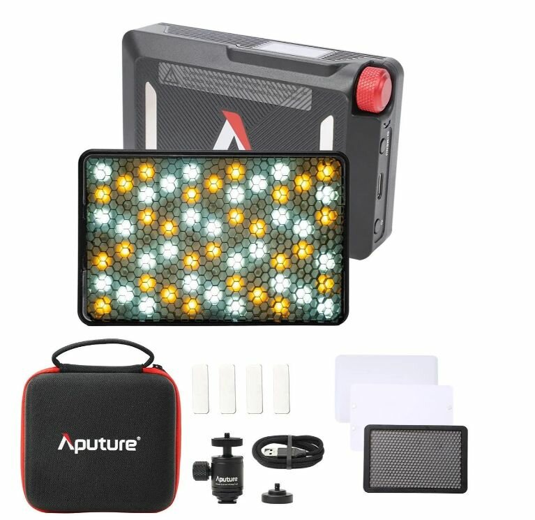 Светодиодная лампа Aputure MC Pro RGBWW, регулируемая 2000-10000K