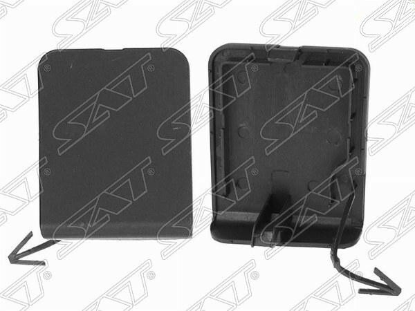 Заглушка под крюк SAT ST-DT65-000C-0 Nissan Qashqai 06-10, Dualis 07-14 спереди