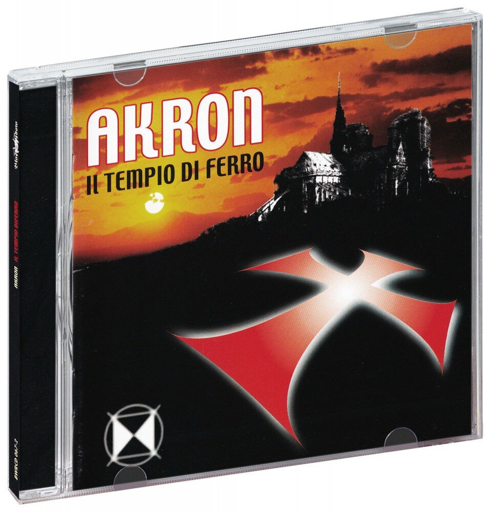Akron. II Tempio Di Ferro (CD) (СД диск, CD Box, Италия, Black Widow Records)