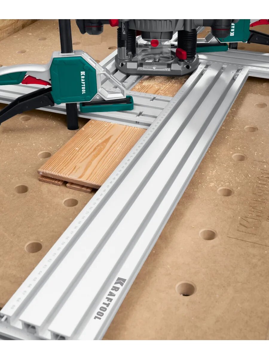 KRAFTOOL KRAFTFLEX MFS-400-700 мм, 4шт, Шаблон фрезерны