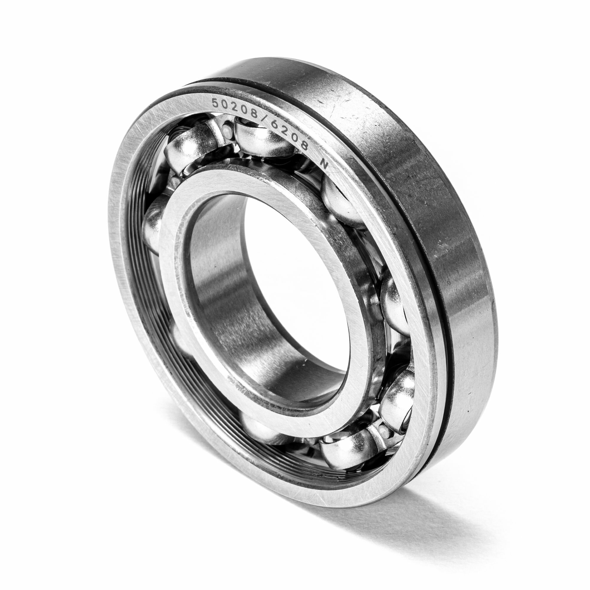 Подшипник КПП для ГАЗ М1, М20, 12, М72, 21, 69 УАЗ 31512 31514 3153 3741 3962 3303 3909 452 469 Урал 375 4320 шариковый радиальный однорядный открытый с проточкой на наружном кольце