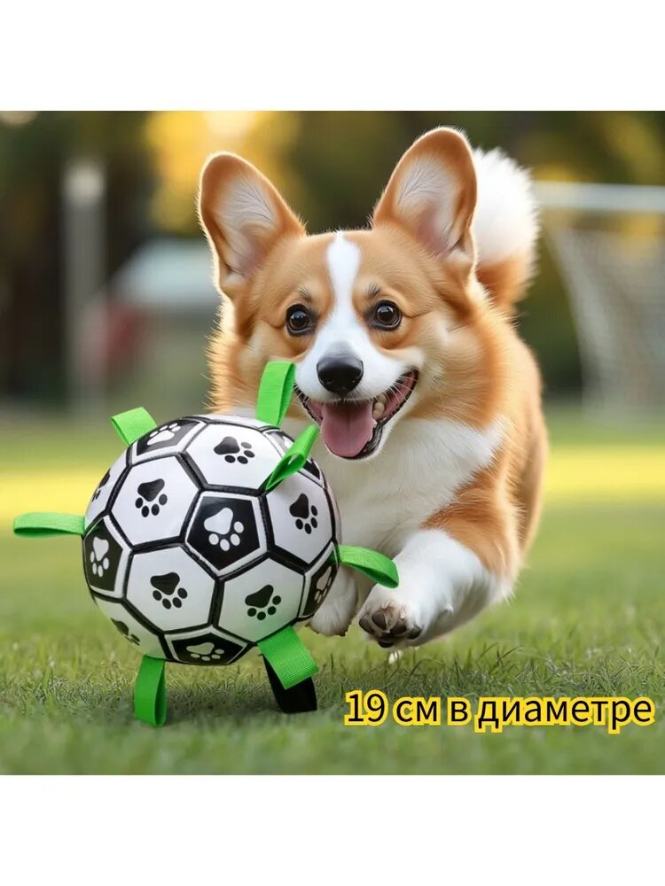 MЯЧ длЯ собак проЧный интерактивный, Зубной мЯЧик длЯ крупных пород, игрушка длЯ боксеров и лабрадоров