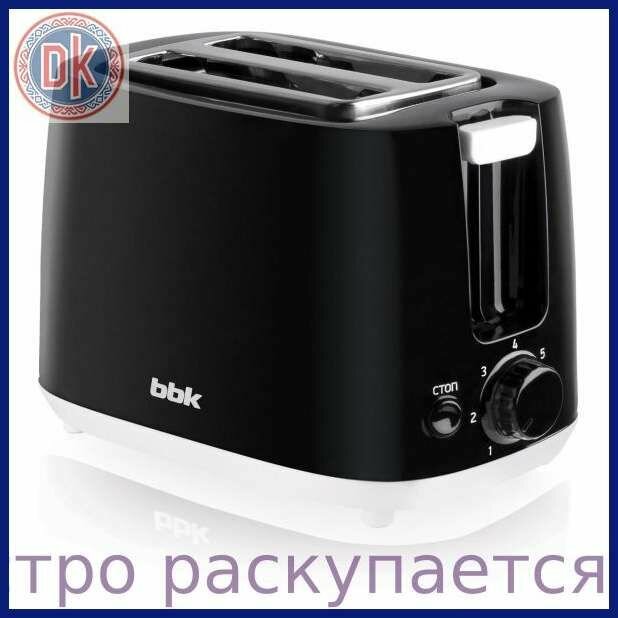 Тостер TR82-07ed13feba5a 700 Вт тостов - 2, черный