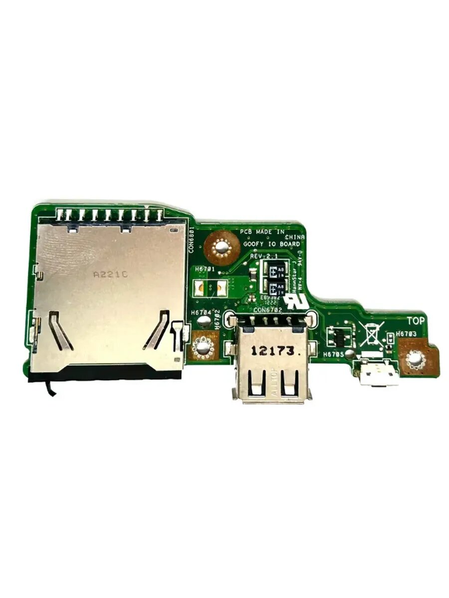Плата USB разъем + Card Reader для Lenovo IdeaPad S206