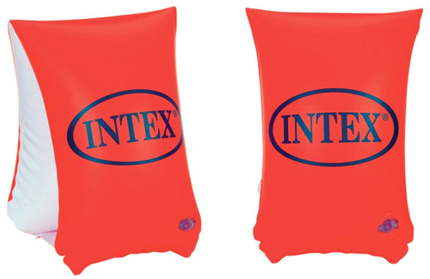 Детские надувные нарукавники INTEX "Делюкс" для плавания и купания в бассейне и на море, 30х15 см, 6-12 лет