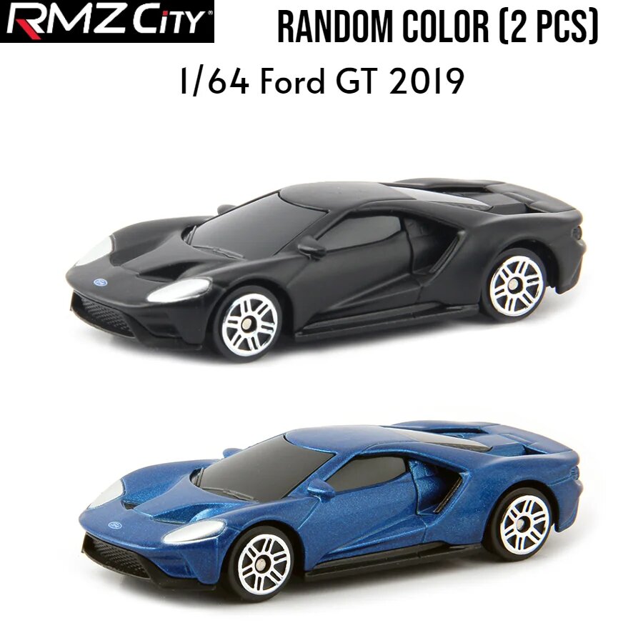 RMZ City Ford GT 2019 1/64, 2 шт, цвет случайный