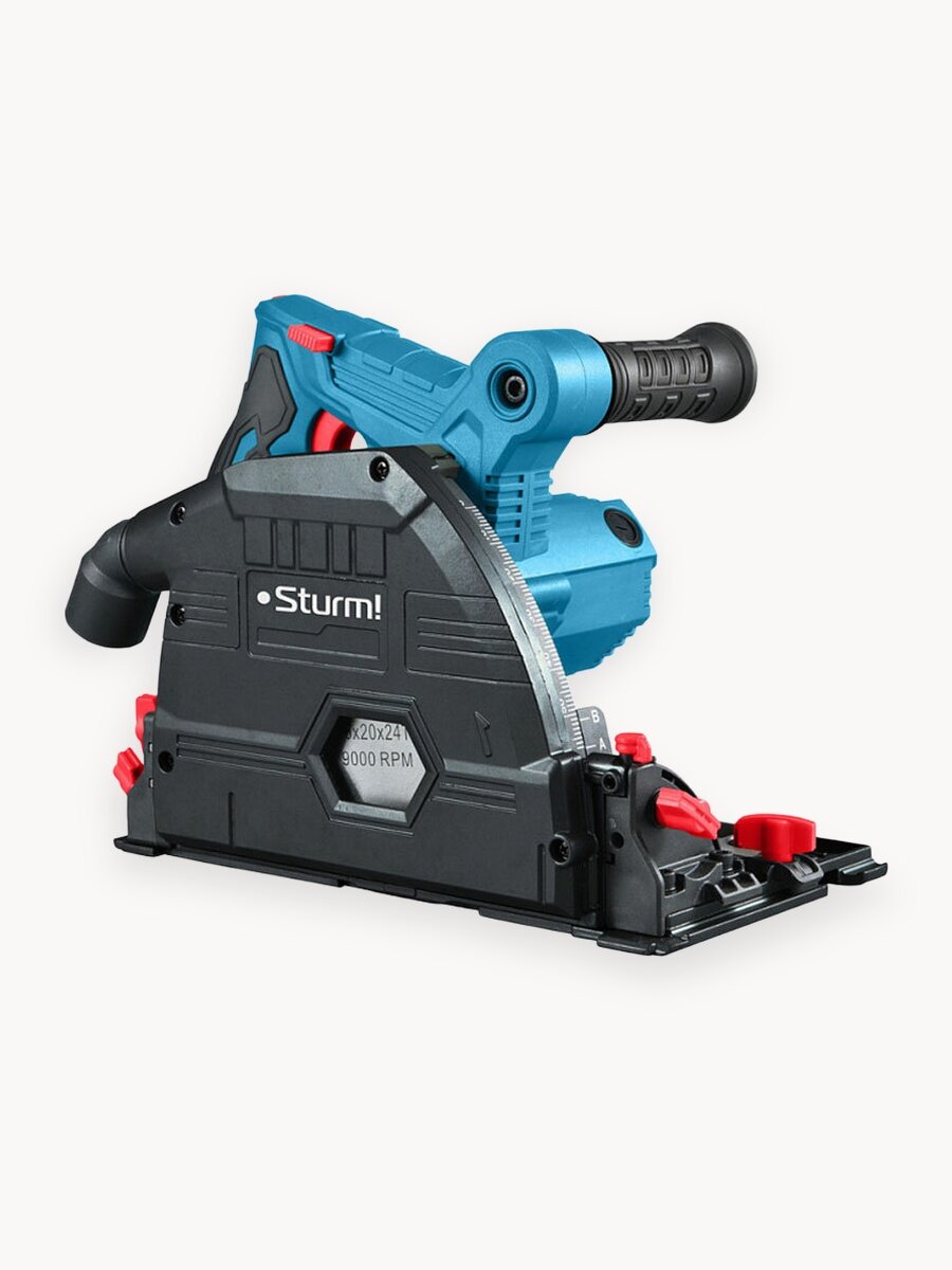 Пила циркулярная погружная Sturm! Профи CS51165PS, 1400 Вт, 165х20 мм, 5000 об/мин, 4 м кабель