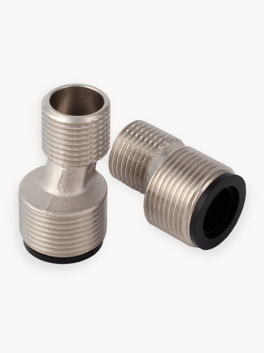 Эксцентрик для смесителя, уплотнитель в к-те, 42 мм, латунь, 2 шт, IDDIS, 982BR042SM