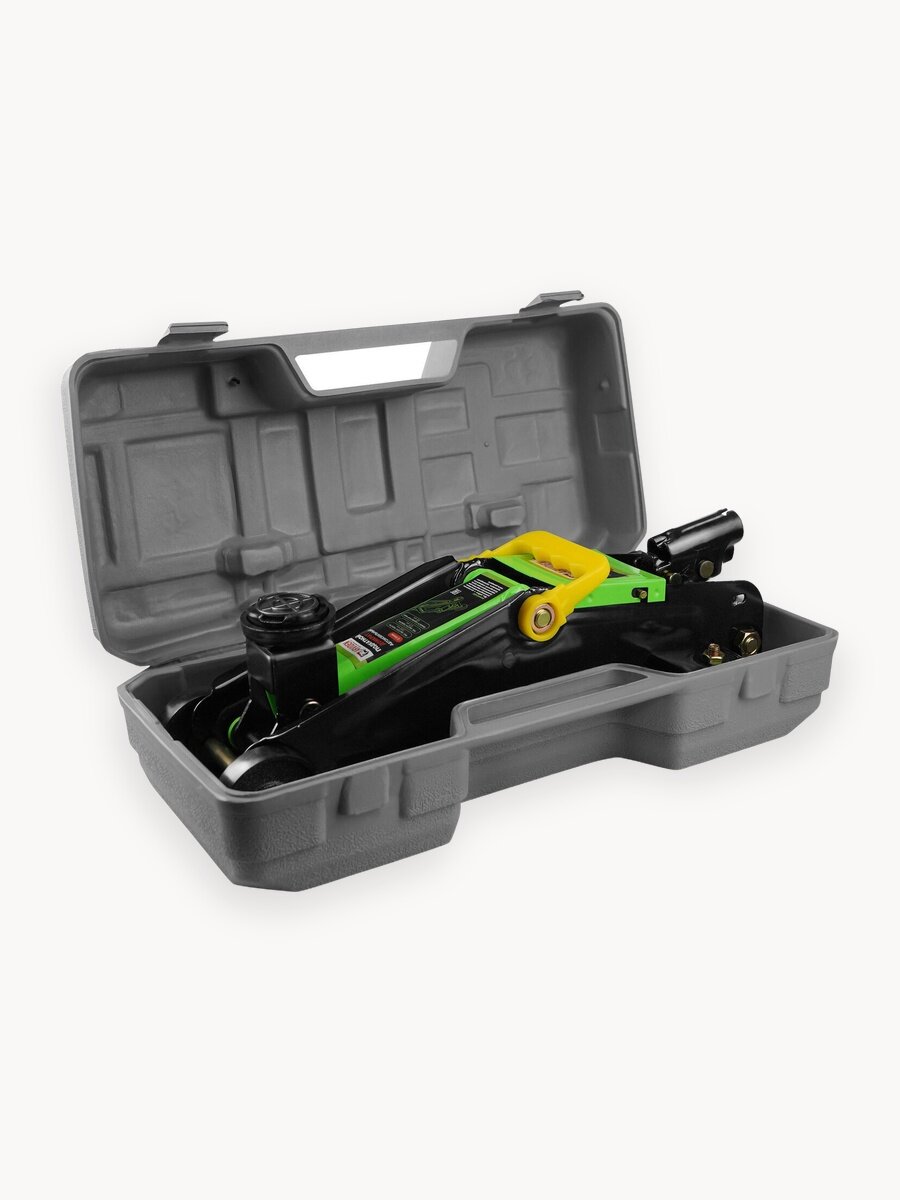 Домкрат подкатной 2 тонны, в кейсе ARVIDEN гидравлический, подъём 300 мм.