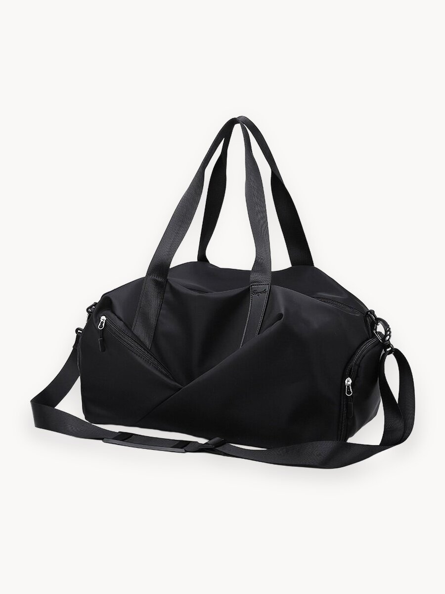 Сумка спортивная Loui Vearner, 30 л, 47х29х15 см, ручная кладь, черный 1520