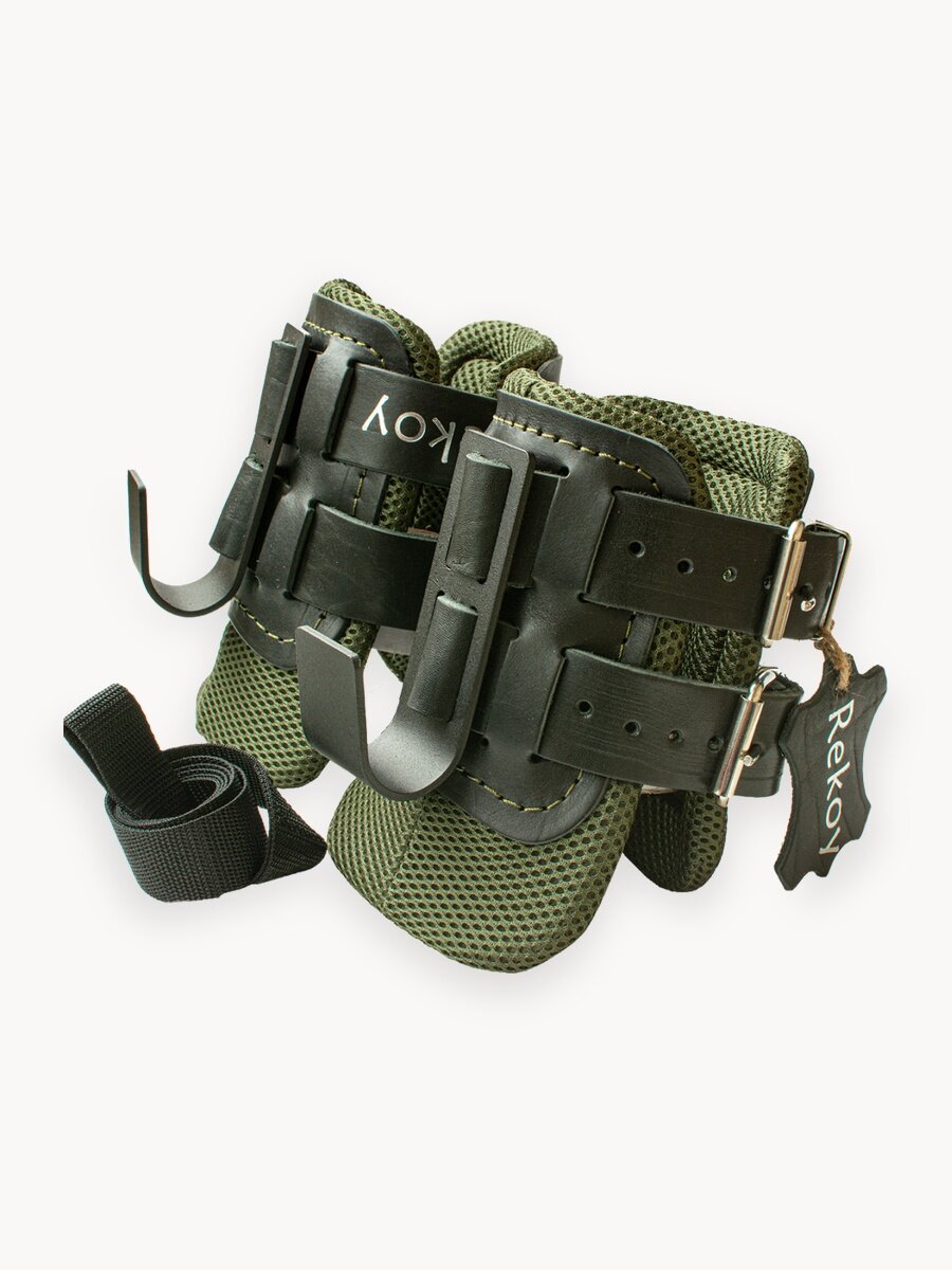 Ботинки гравитационные (инверсионные) Rekoy F10-LIGHT, зеленые