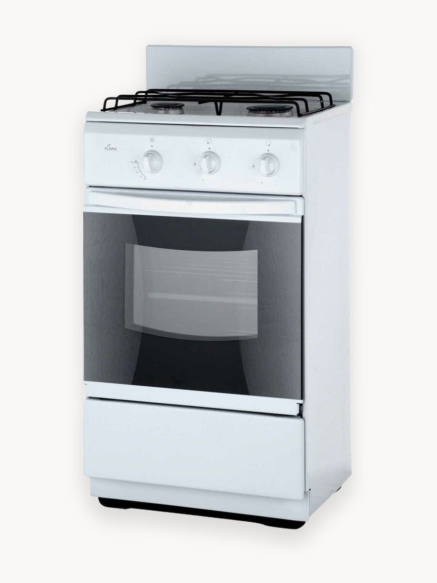 Газовая плита (50-55 см) Flama ПГ2 1267 тип СG мод.3202 белый