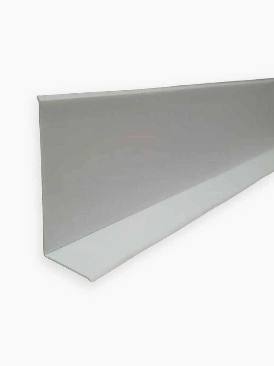 Гибкий плинтус напольный, 70 мм х 5 метров, белый, гибкий плинтус для пола 50 мм, мягкий плинтус 50 мм