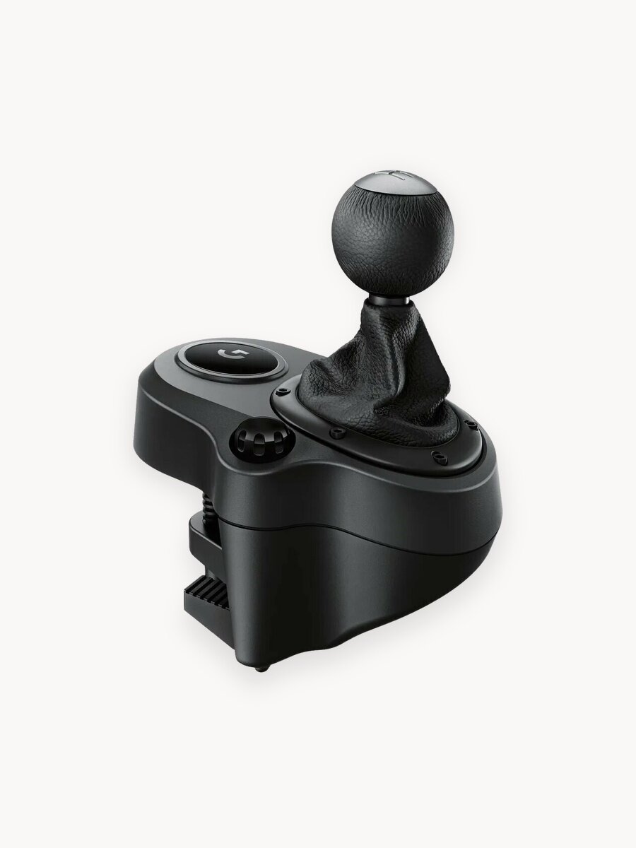 Коробка передач Logitech G Driving Force Shifter, черный, 1 шт.