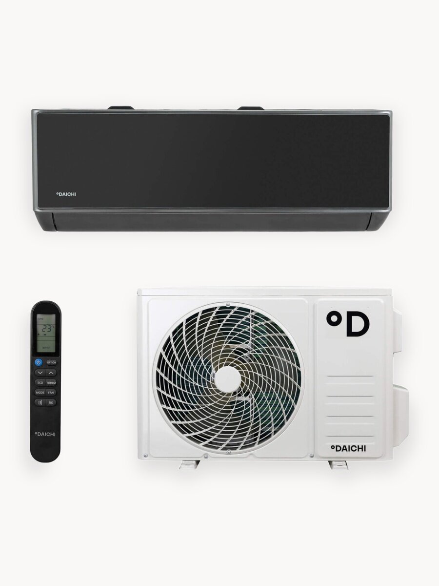 Сплит-система кондиционер инверторный, Daichi MIR35AVQS1R-1.35 кв. м.