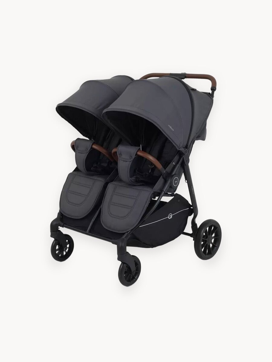 Коляска прогулочная для двойни Rant Twinny RA151 Graphite 2025