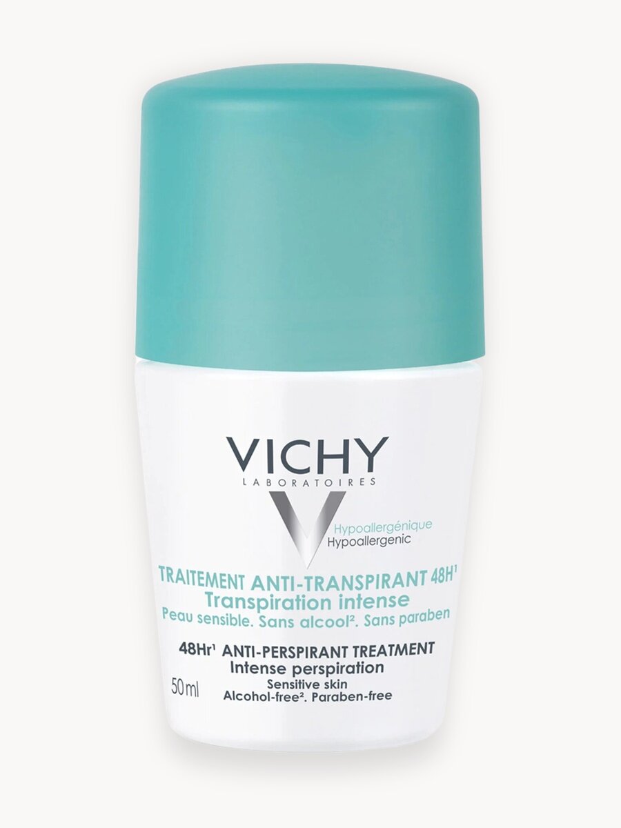 Vichy Дезодорант шариковый, регулирующий избыточное потоотделение, 50 мл