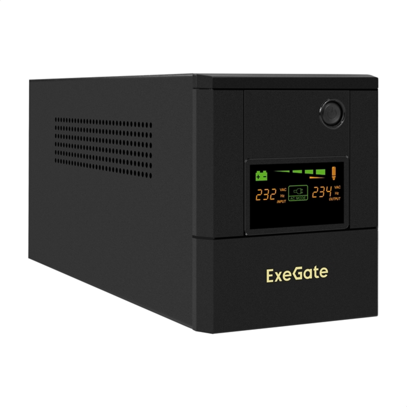 ИБП ExeGate Smart LB-2000. LCD. AVR.4SH EX299821RUS