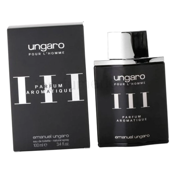 Мужской парфюм Emanuel Ungaro III Pour L Homme Parfum Aromatique 100 мл - Эммануэль Унгаро Ароматик