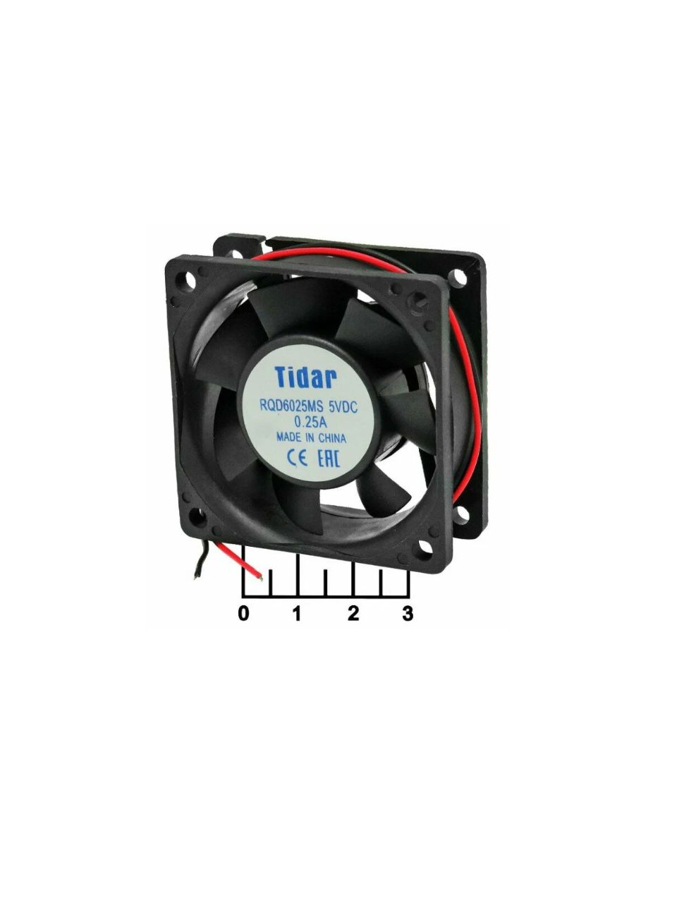 Вентилятор 5V 60*60*25 RQD6025MS 5VDC