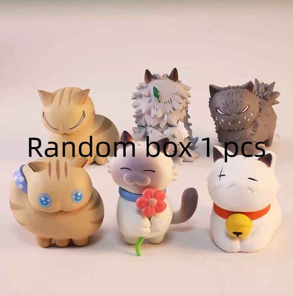Фигурки-сюрпризы Bandai: Кошки Random box 1 pcs