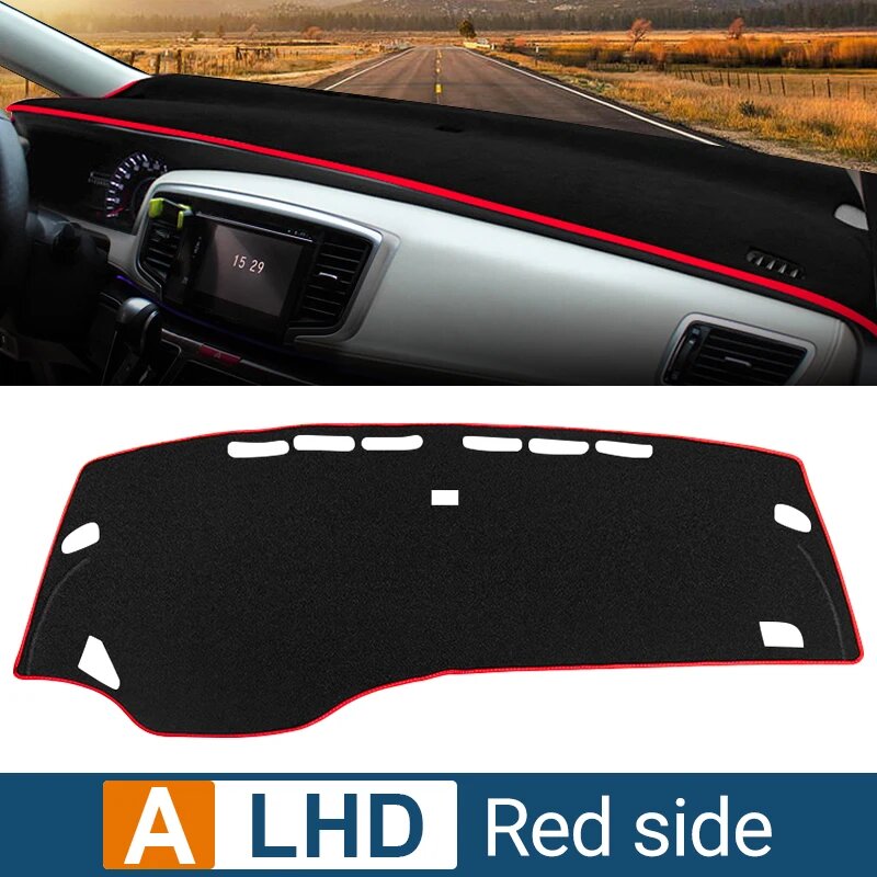 Коврик на приборную панель Honda Odyssey RC1 2013-2018, A LHD Red Side