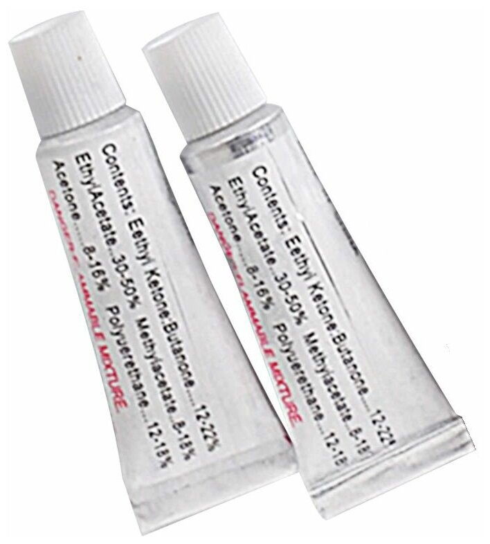 Клей для надувных изделий (бассейны, матрасы, круги, лодки из ПВХ), 2 штуки