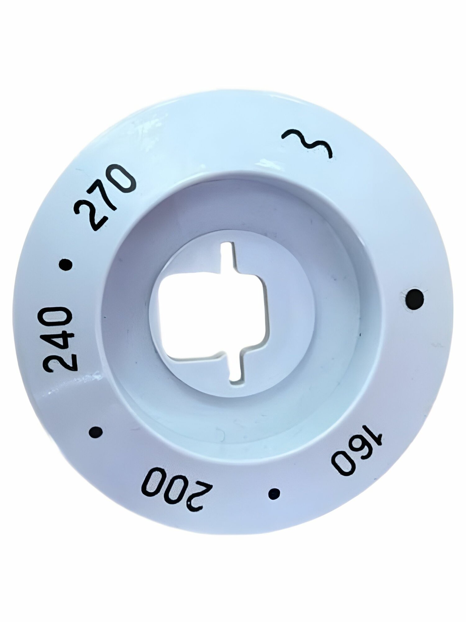 De Luxe Воротник ручки газ. крана духовки, бел, с грилем, мод. 5040/506040 (7000365) , , шт
