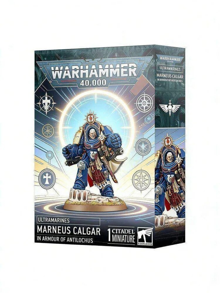 Миниатюры Warhammer 40,000: Ultramarines: Marneus Calgar In Armour of Antilochus
