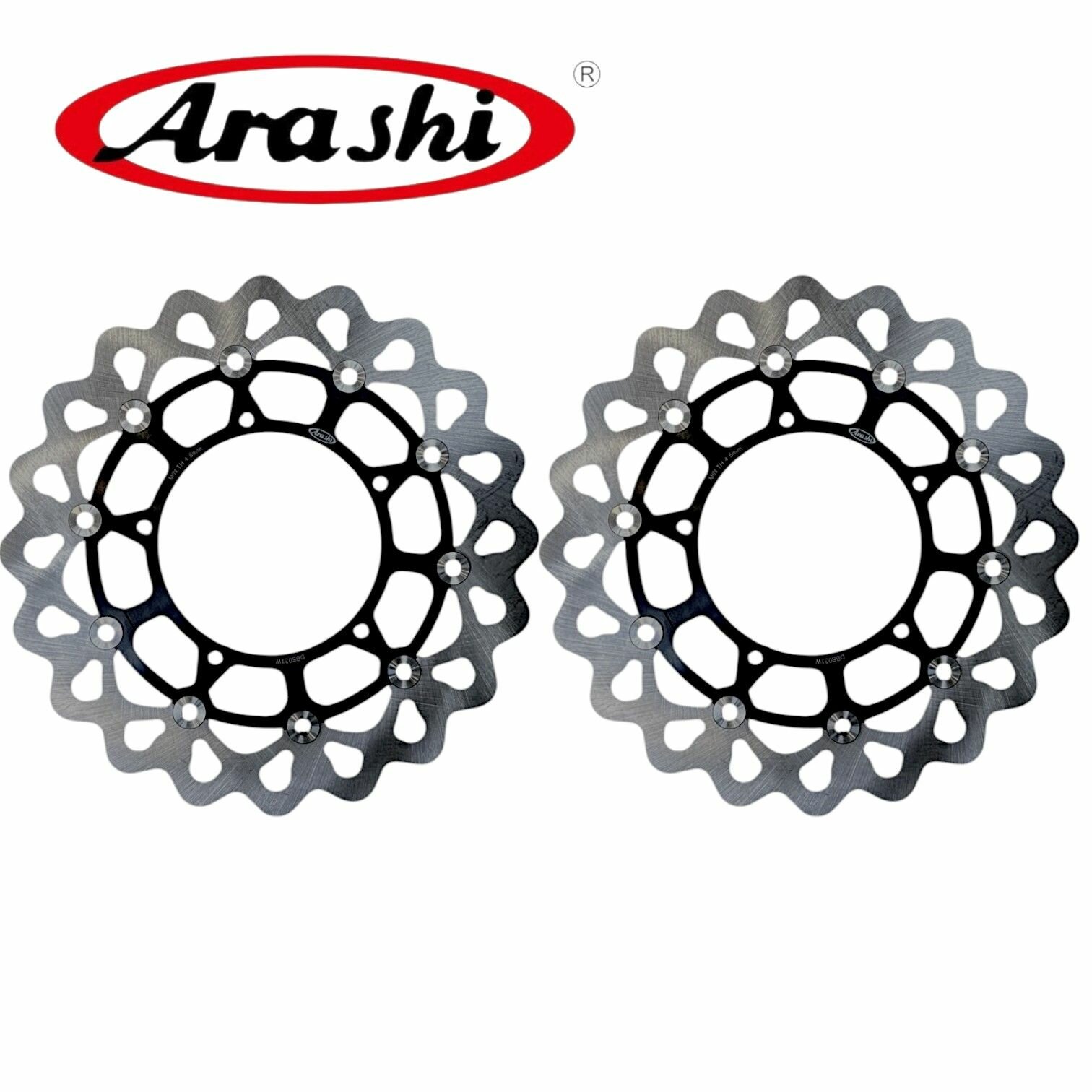 Тормозные диски передние (2шт.) Yamaha YZF-R1 04-06, FZ1-S/N 06-15, V-MAX1700