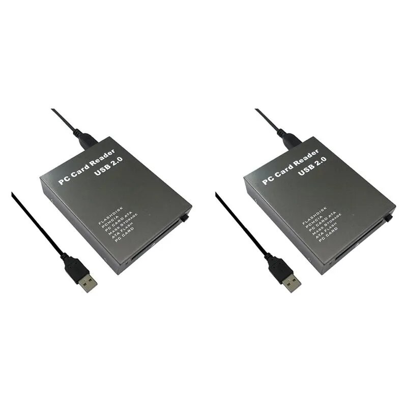 2X Устройство Чтения Карт USB2.0 PCMCIA ПК для карт памяти PCMCIA