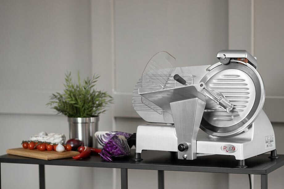 Слайсер профессиональный Rosso 250ES-10, нерж корпус