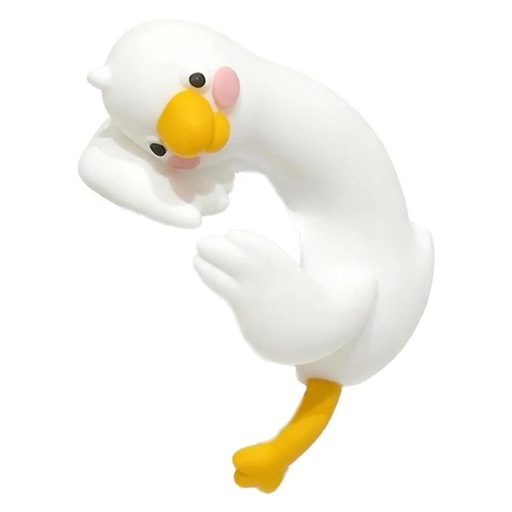 Милые украшения для вечеринки в виде белых гусей