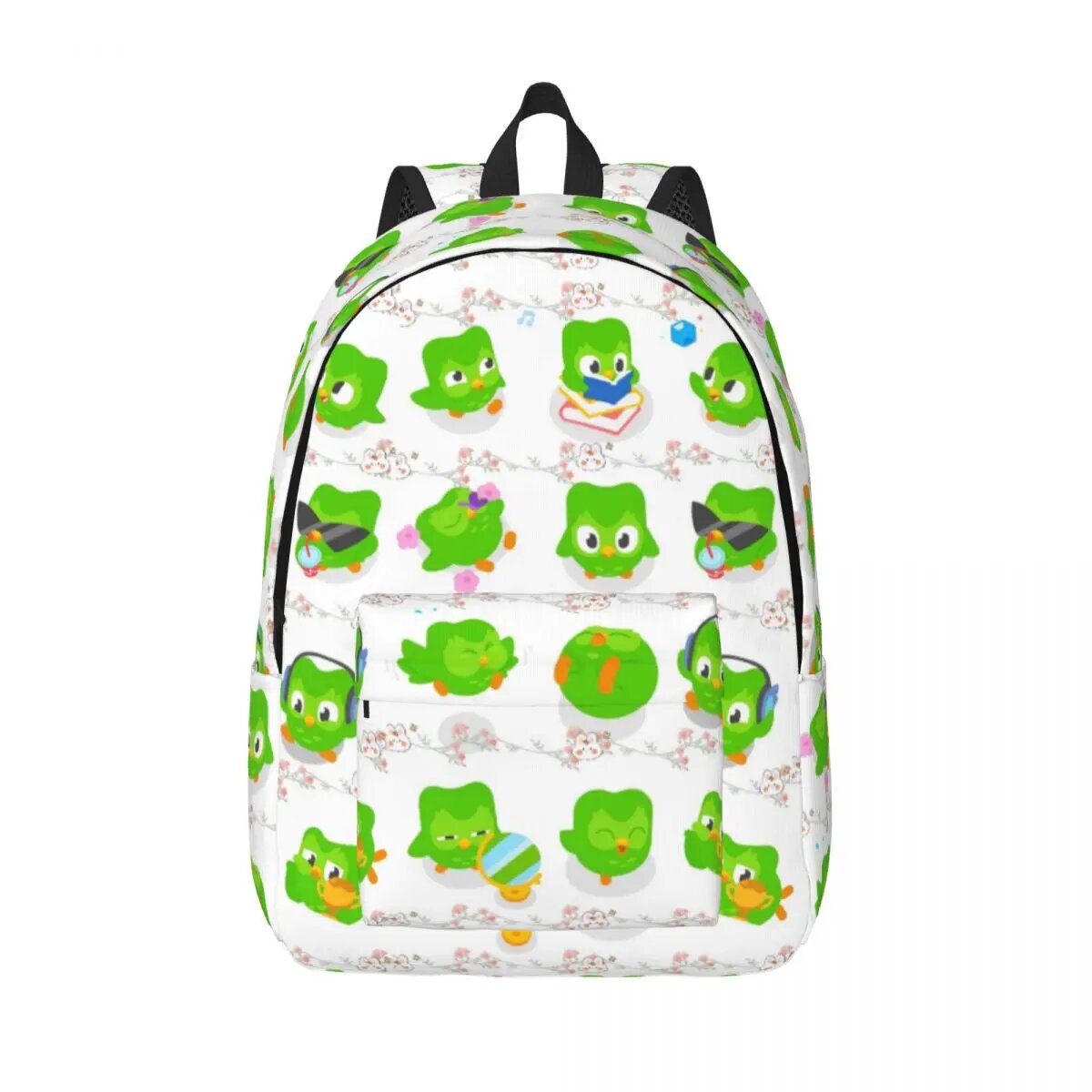 Рюкзак для ноутбука Duolingo OwI Duo на заказ, женский и мужской базовый рюкзак для 30x14x40cm, 12