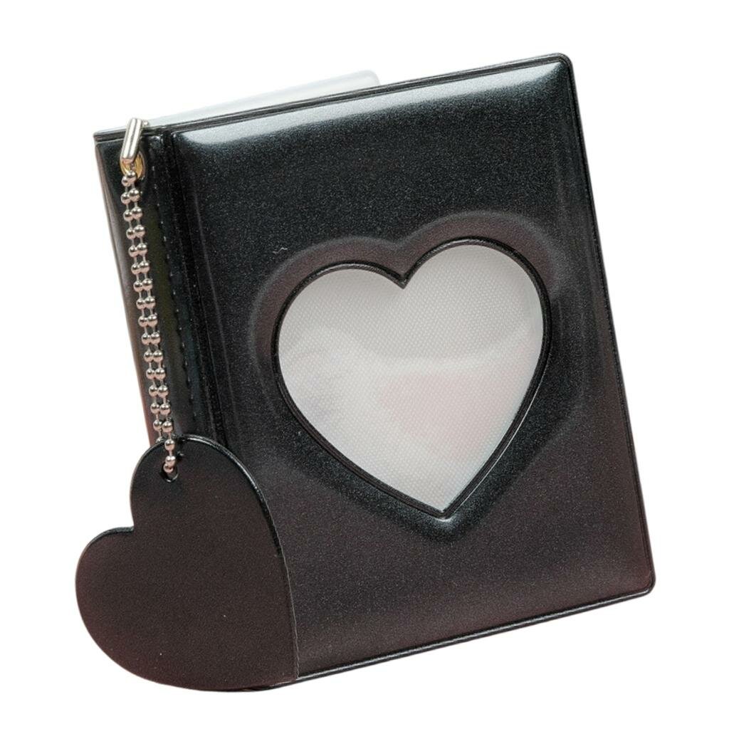 Мини-фотоальбом для карточек 3 дюйма, Черный