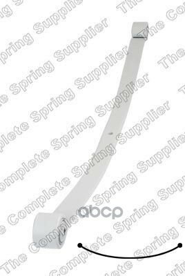 Лист рессоры задней FORD TRANSIT 280S, 280M, 280L 99-06 Lesjofors арт. 5827536