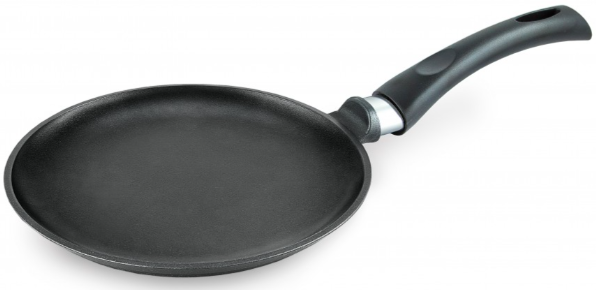 Сковорода для блинов Нева 6220 алюминий с антипригарным покрытием, диаметр 20см / посуда для кухни