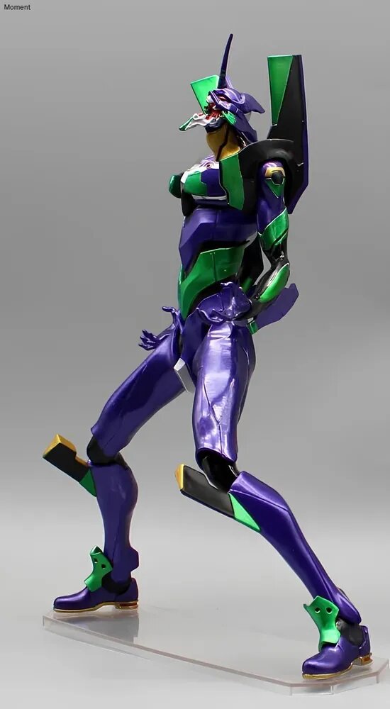 Фигурка Евангелион Ева 01 / Evangelion EVA 01 гальваническое покрытие (30см) - Коллекционная модель из ПВХ для фанатов аниме — фото 1