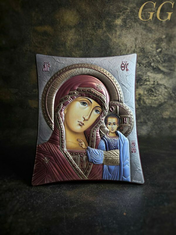 Икона Казанская Божья Матерь 21*26