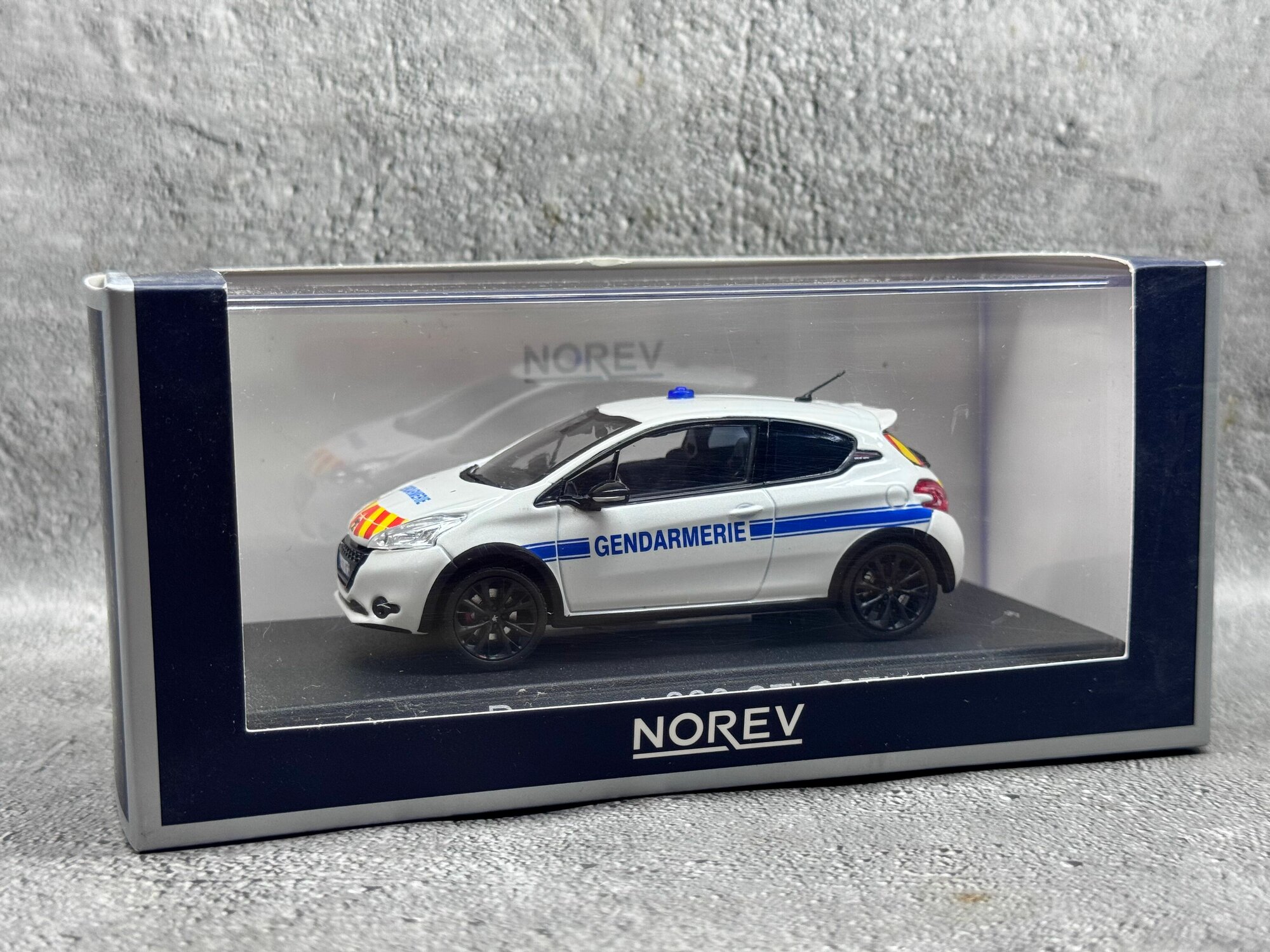 NOREV 1:43 Peugeot 208 GTi 30TH 2014 Коллекционная модель автомобиля из сплава