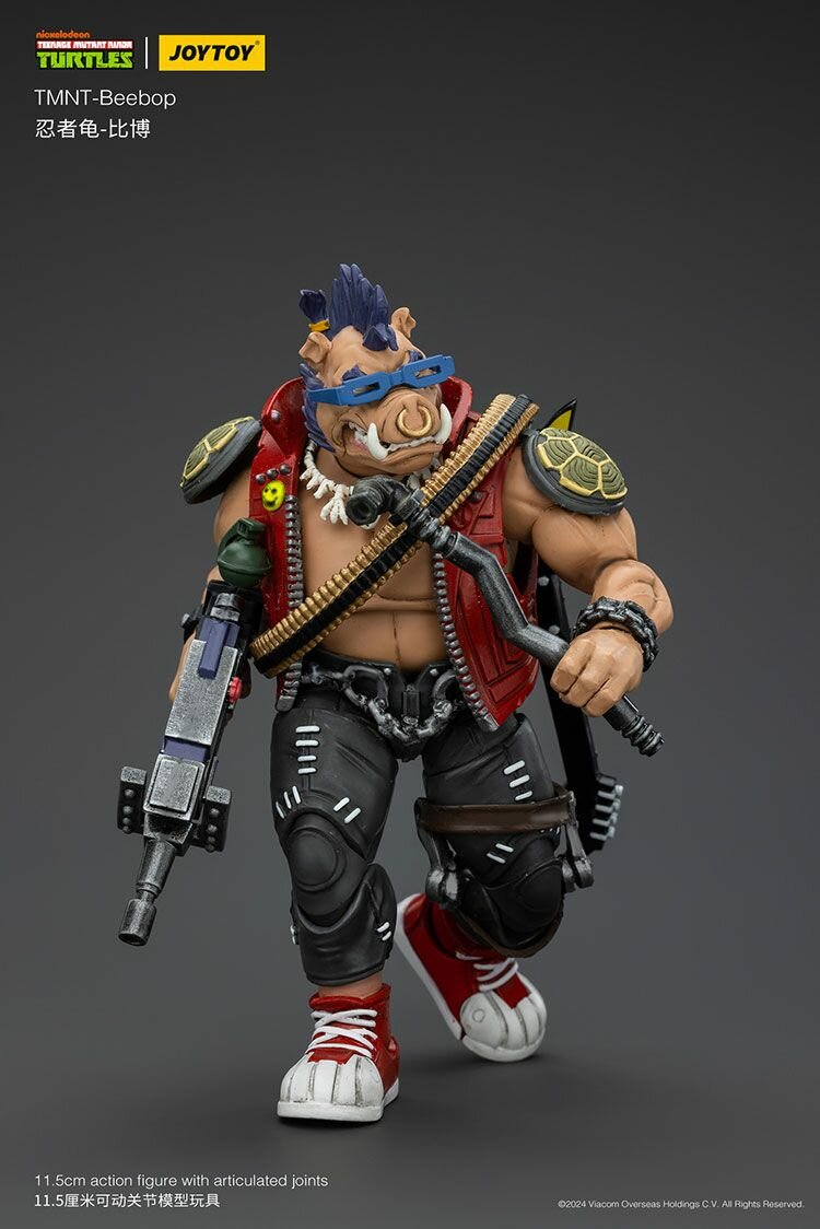 Аниме фигурки JOYTOY 1/18 TMNT-Beebop Подарки-игрушки