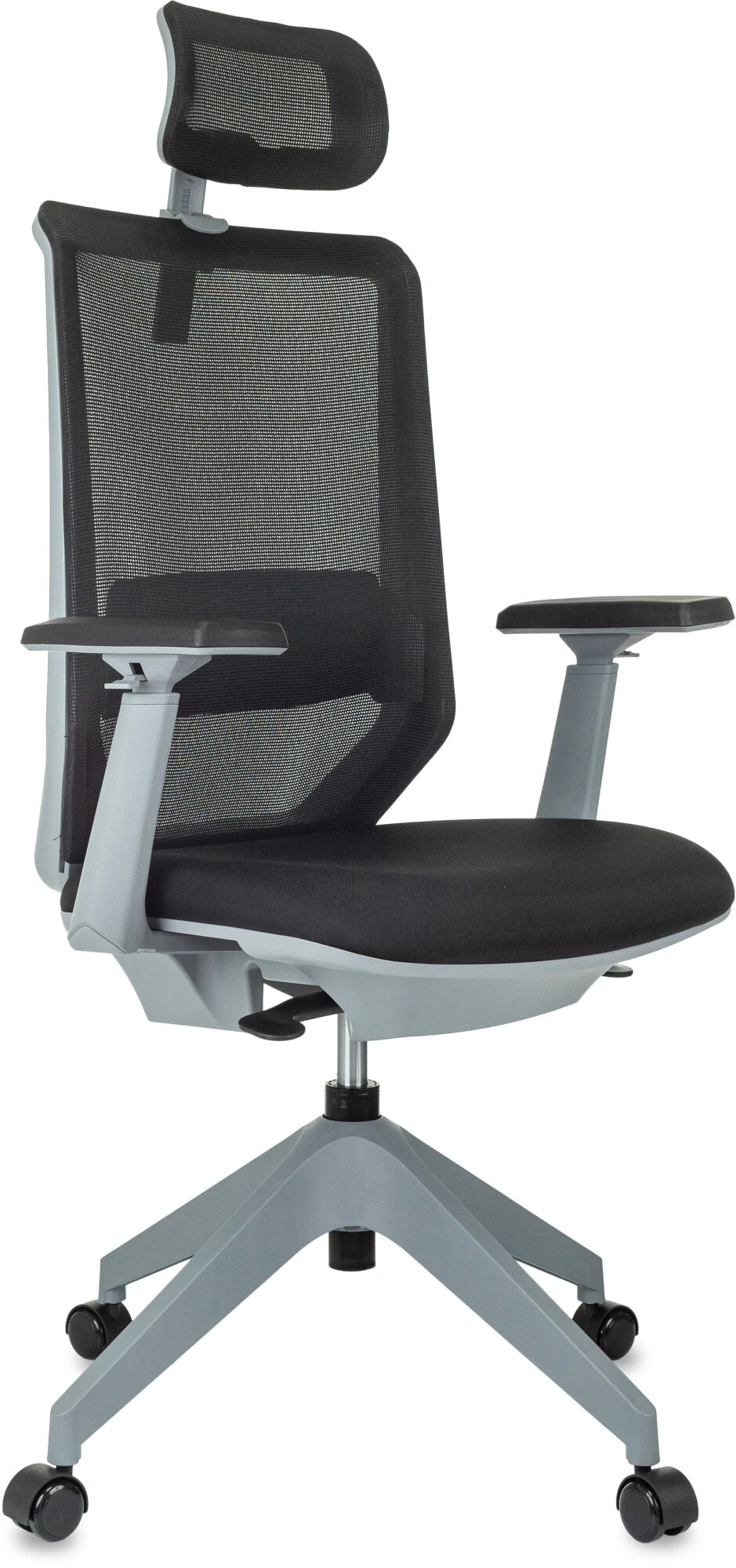 Кресло руководителя Бюрократ MC-G611NL-H черный Elastic-102 с подголов. крестов.4-луч. пластик пласт